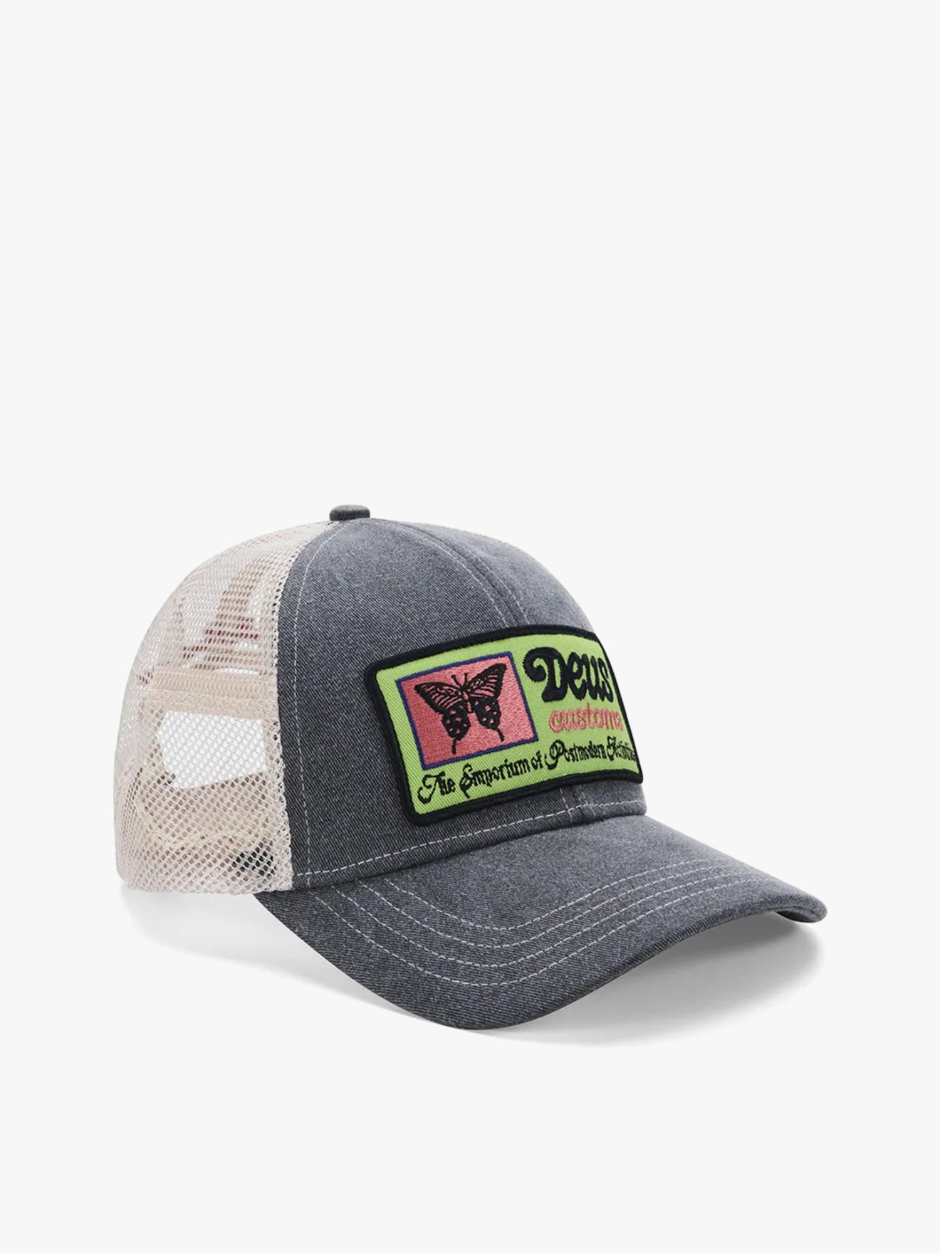 Boné Trucker Patch Bordado DEUS EX MACHINA D261MHA552 - 9250052004CZA ...